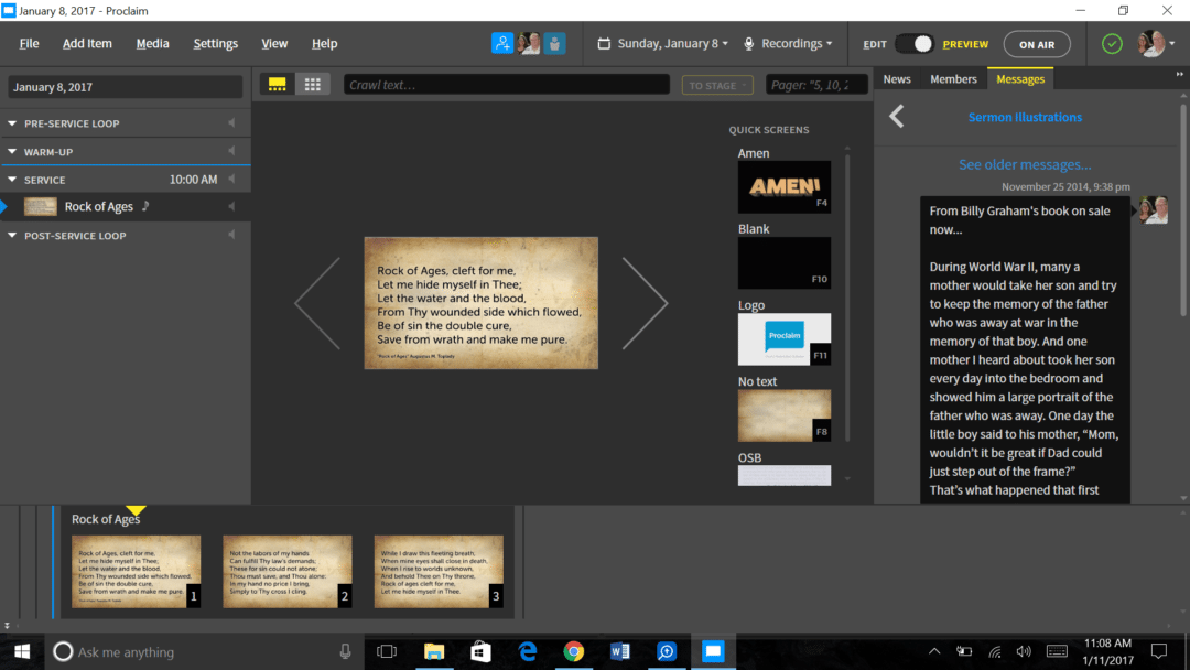 Proclaim 2.0 Church Presentation Software [Review] - ChurchTechToday ...