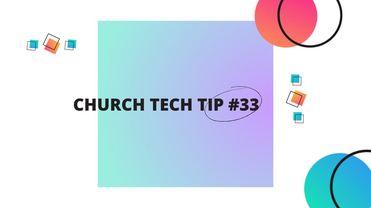 Church Tech Tip #33: 5 Must-Have Elements For Every Giving Page ...