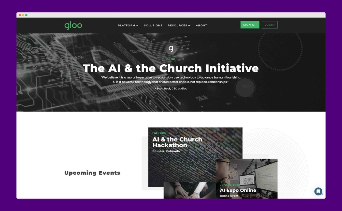 Gloo Shares Vision For Responsible AI By The Church - ChurchTechToday ...
